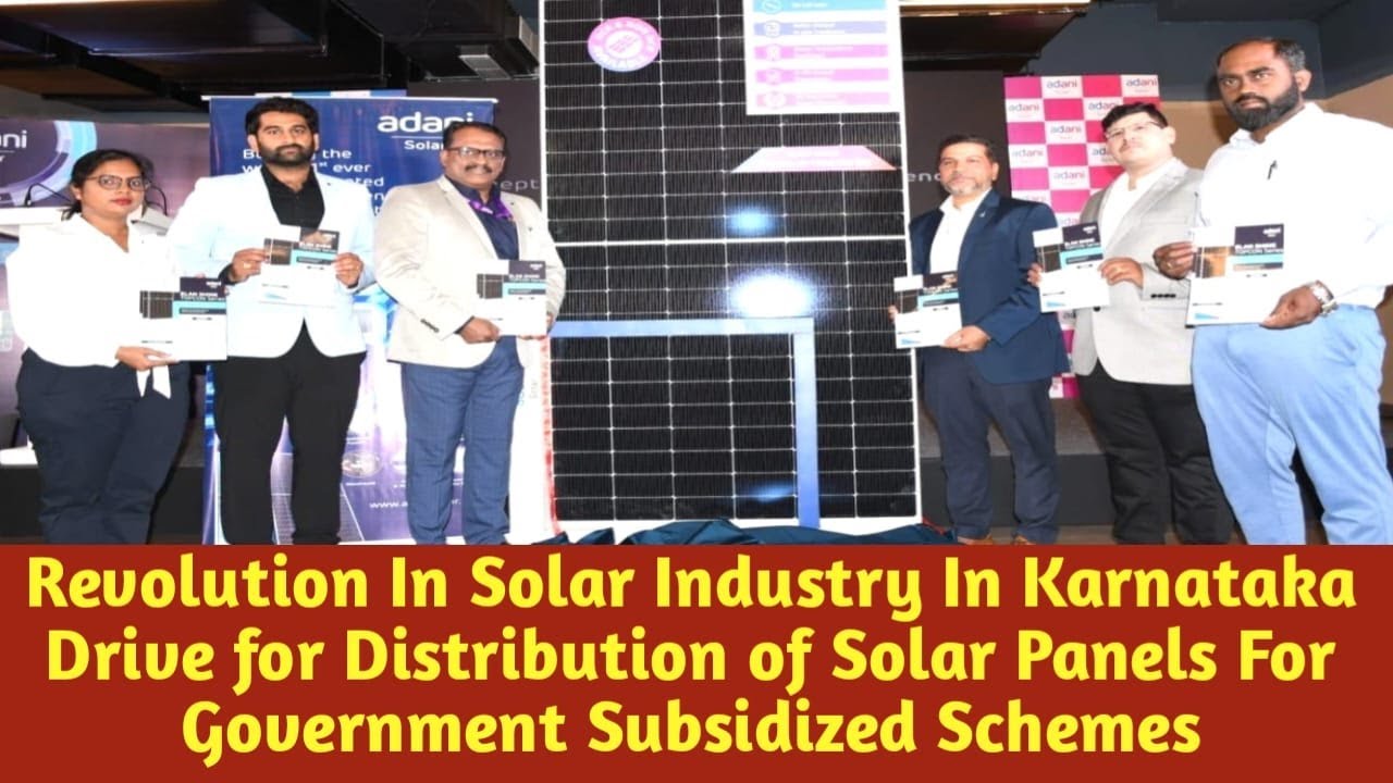 Revolution In Solar Industry In Karnataka Drive For Distribution Of ...