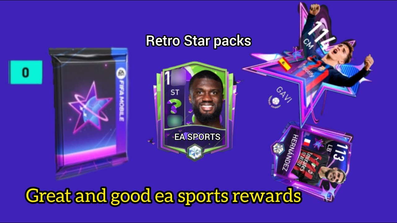 The final and greatest retro star event packs fifa mobile 23 - YouTube
