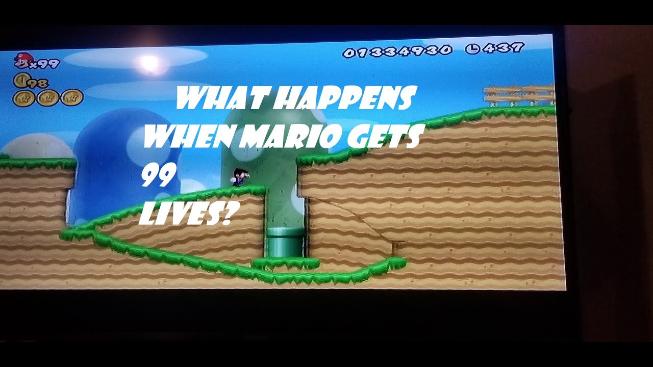 Watch what happens when Super Mario gets 99 Lives on the New Super ...