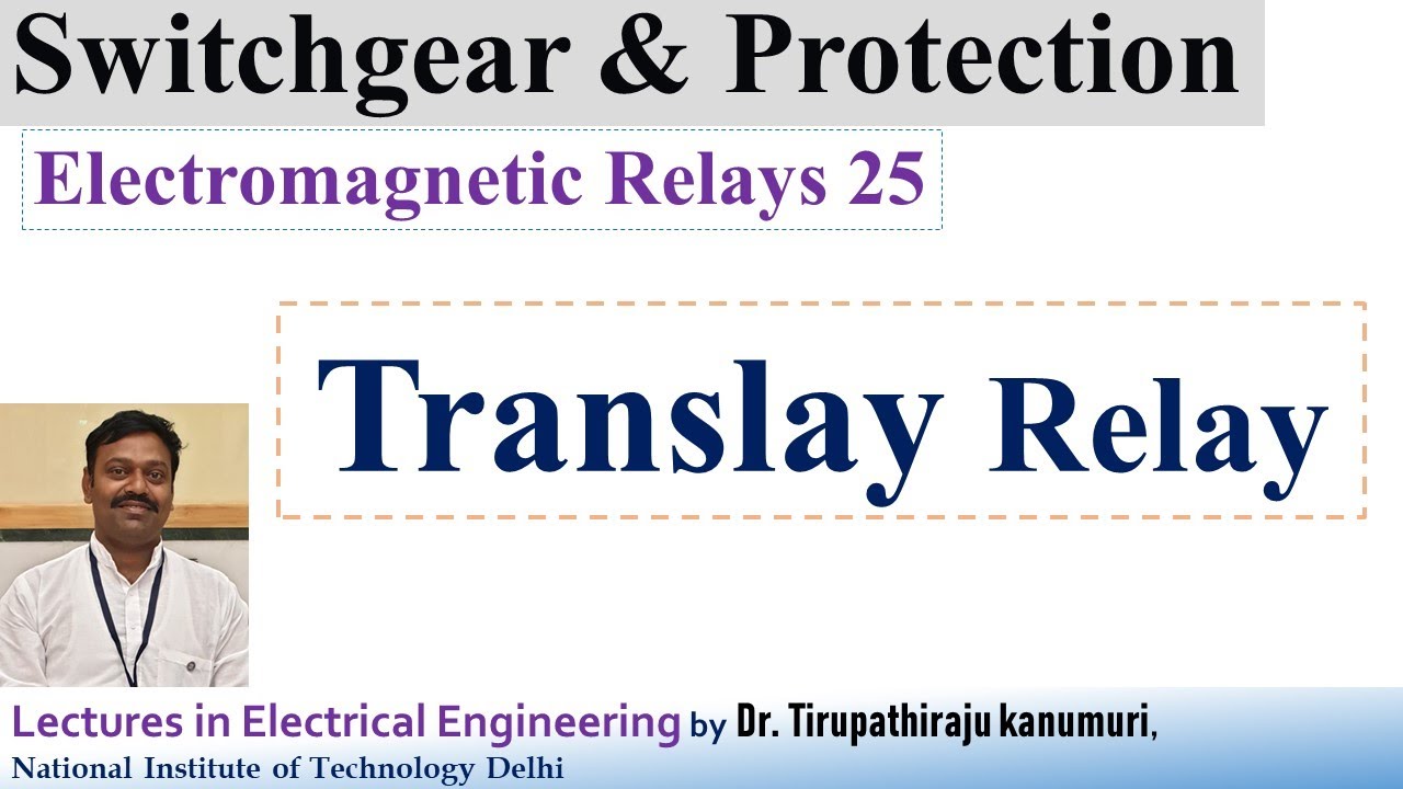 SGP325 Translay Relay - YouTube