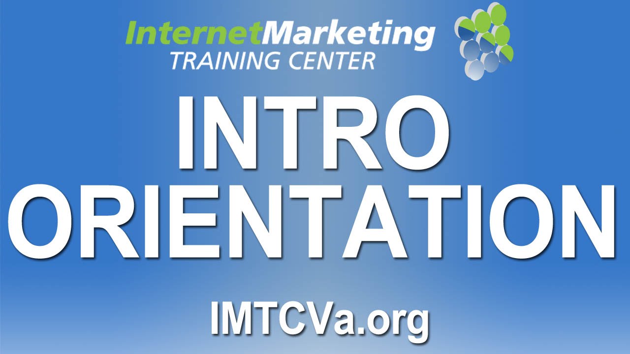IMTC INTRO ORIENTATION - YouTube
