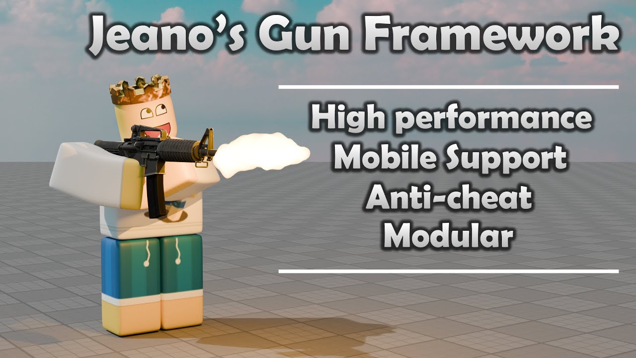 Jeano's Gun Framework — The Ultimate FPS/TPS Weapon System - YouTube