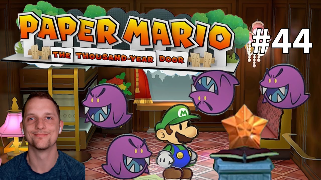 Paper Mario TTYD #44 We explore Poshley Heights and find a crystal star ...