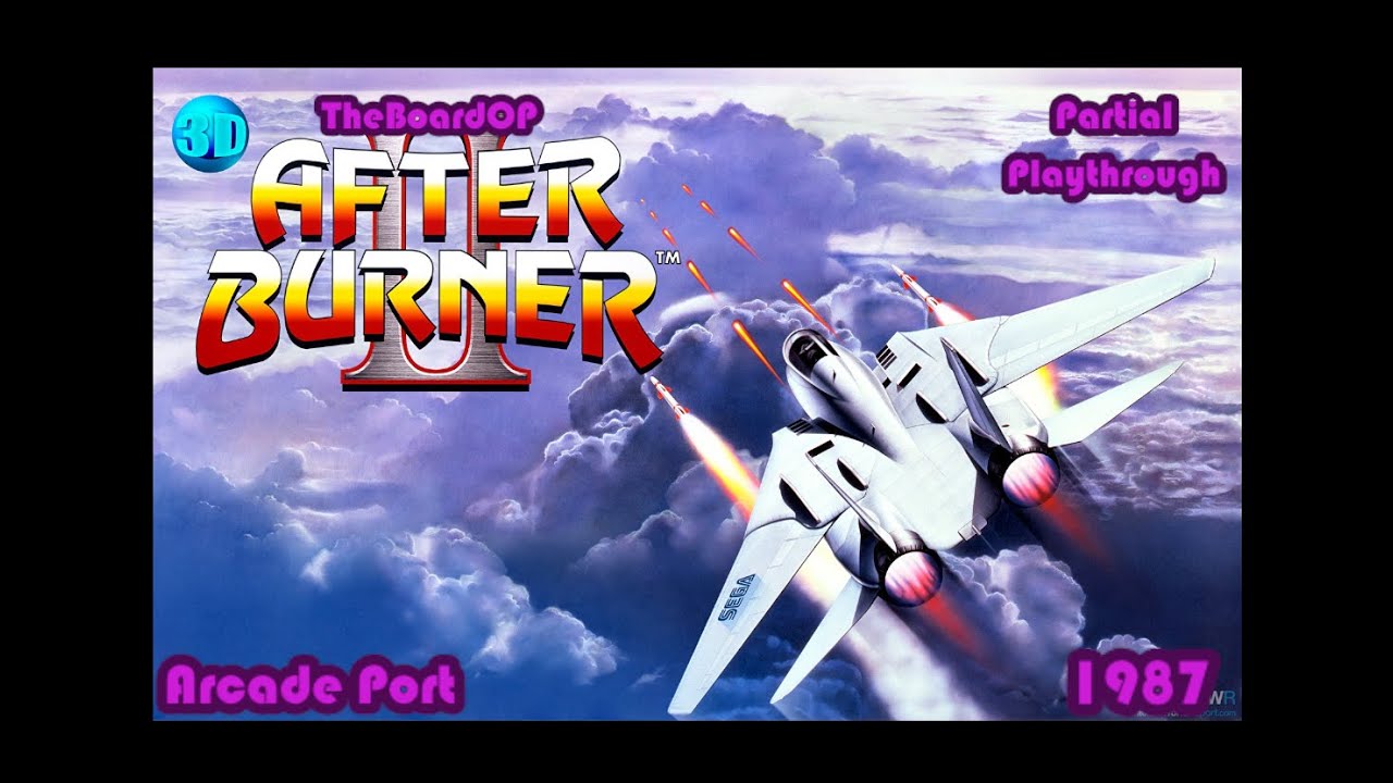 After Burner 2 (1987 Arcade) - TheBoardOP Casual Playthrough - New Game ...