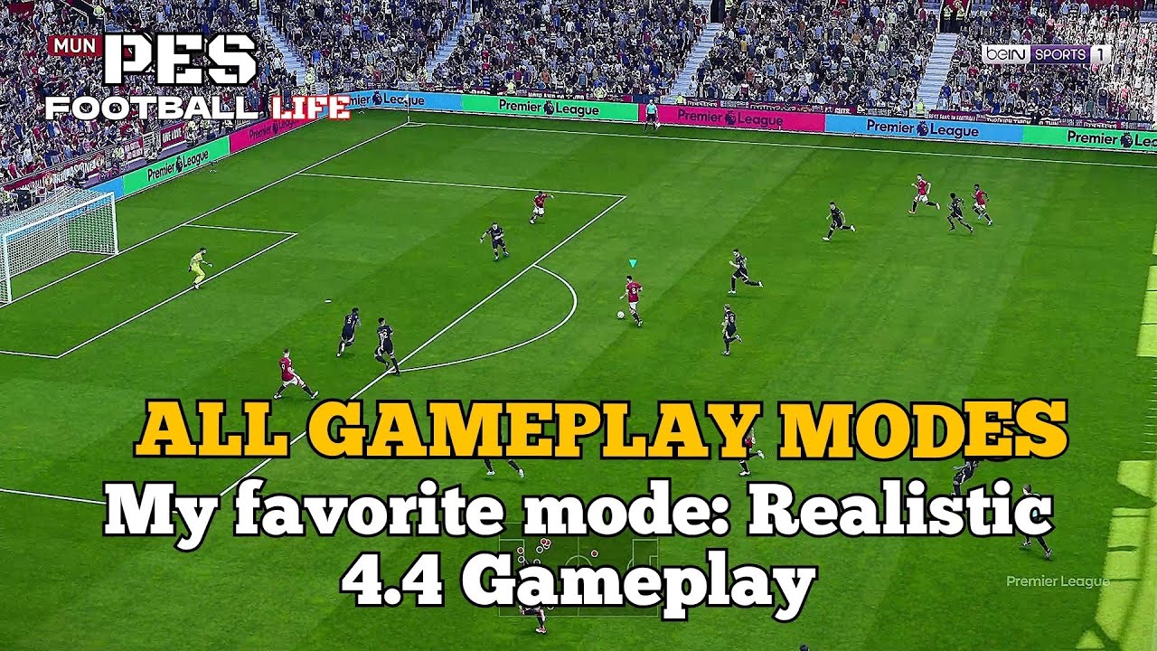 ALL Gameplay Modes in PES/Football Life 2025 + My Favorite: Realistic 4 ...