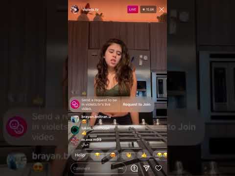 Violet Summer (@violet.tv) Instagram Live January 6, 2021