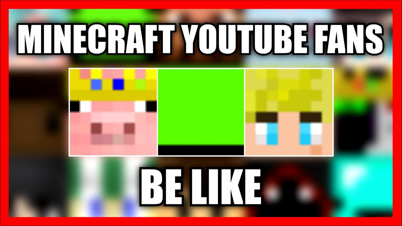 Every Minecraft YouTube Fan... - YouTube