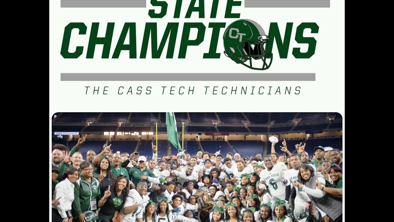 Cass Tech Football Undefeated Season 2016 - YouTube