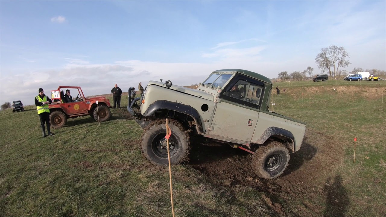Land Rover Trial RTV Weston Underwood CVLRC - Feb '19 - YouTube