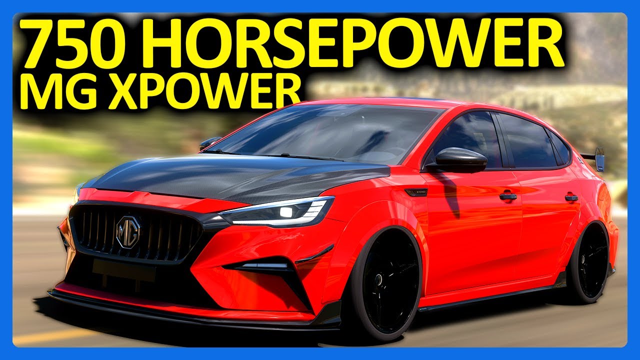 Forza Horizon 5 : This New Car Isn't Real... (FH5 MG6 XPower) - YouTube