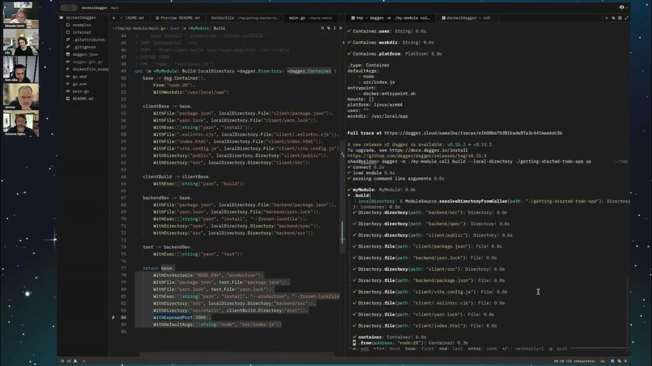 Create a Dagger Module from a Dockerfile - YouTube