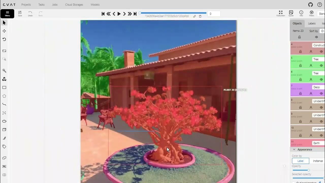 How to annotate using brush on Computer Vision Annotation Tool (CVAT) - YouTube