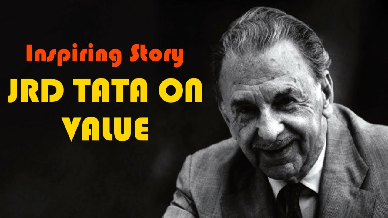 JRD Tata On Value | True Inspiring Story | Short Story #118 | English ...
