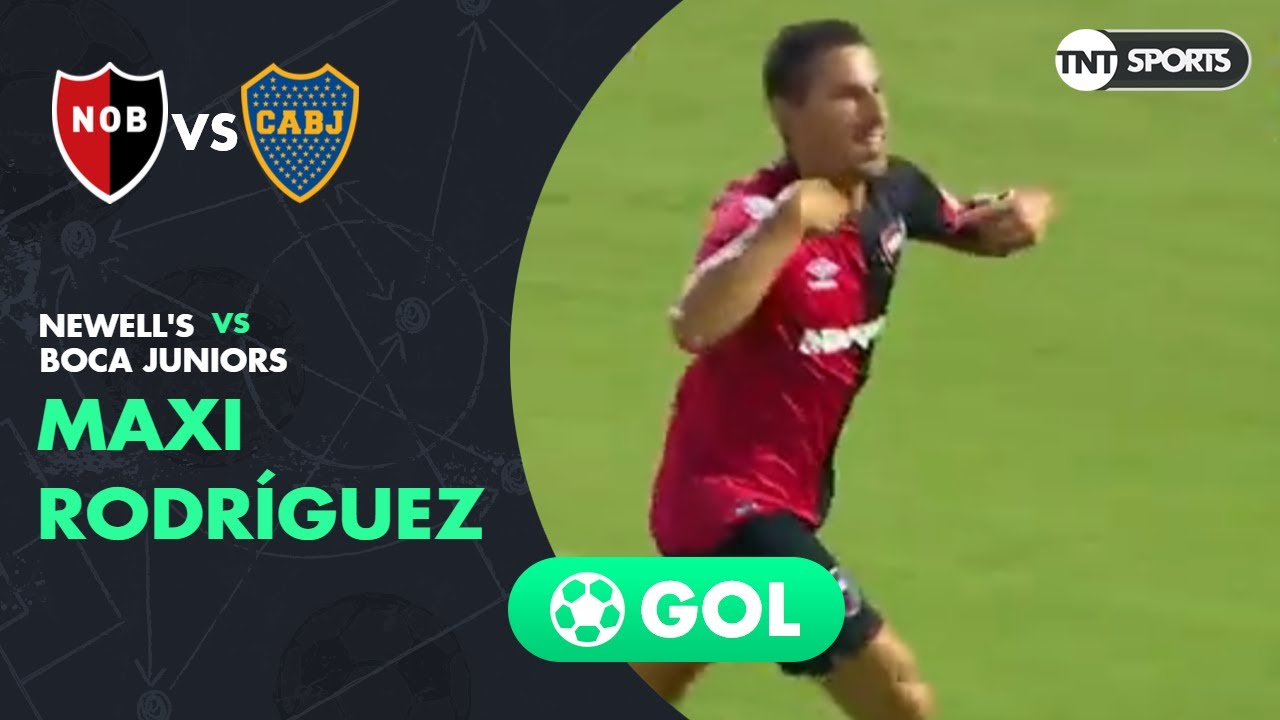 Maxi Rodríguez (1-0) Newell's vs Boca Juniors | Fecha 16 - Superliga ...