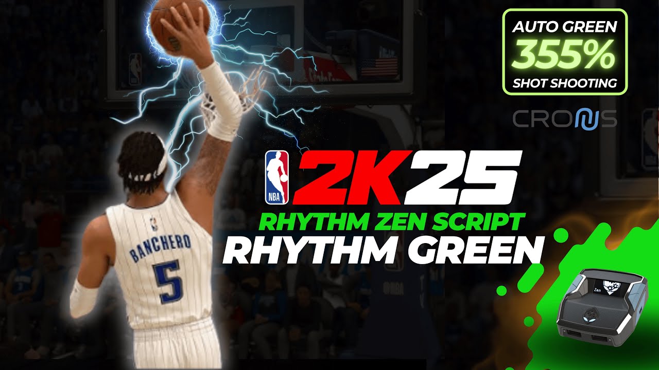 NBA 2K25 ZEN IS BACK - (AUTO GREEN) RHYTHM SHOOTING SCRIPT - YouTube