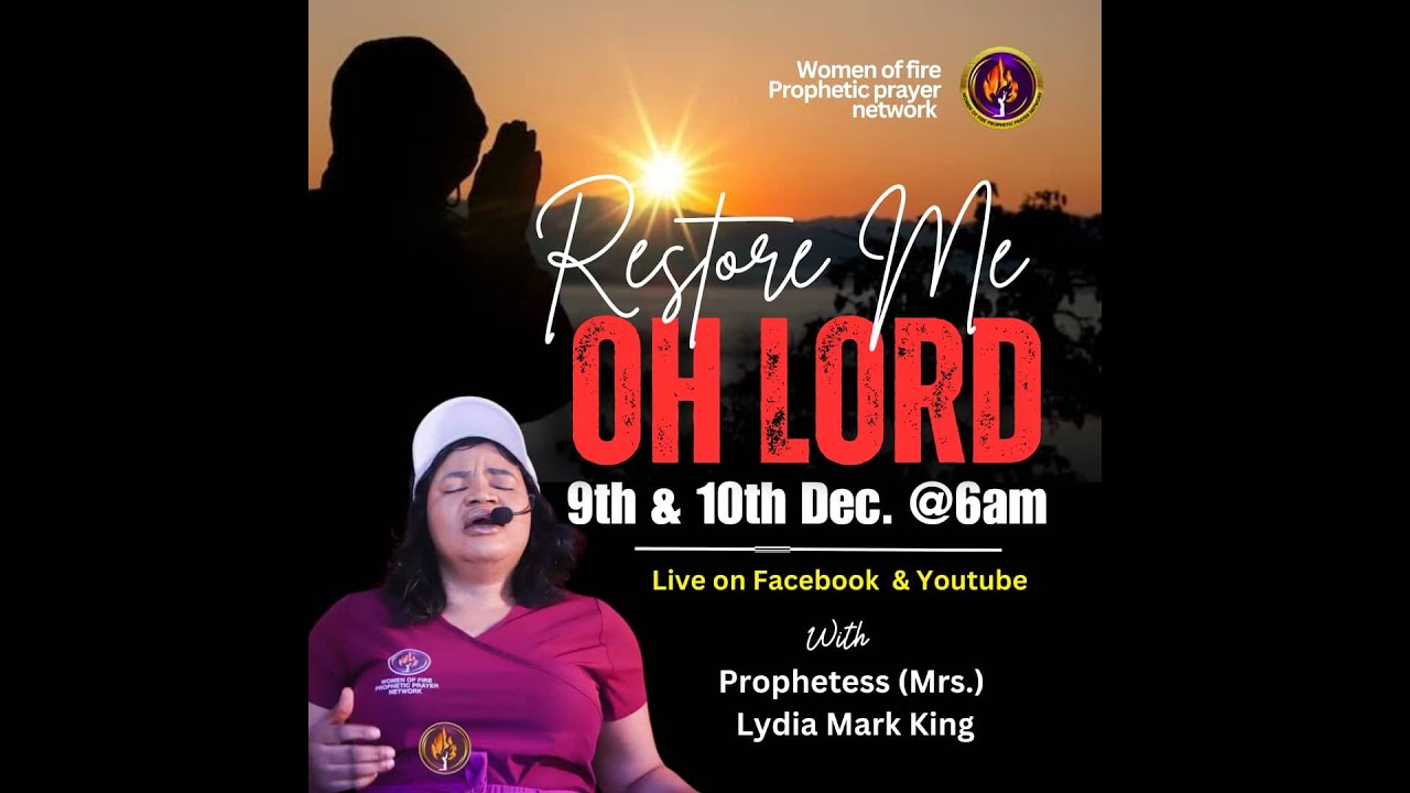 RESTORE ME OH LORD 12-09-2024 - YouTube