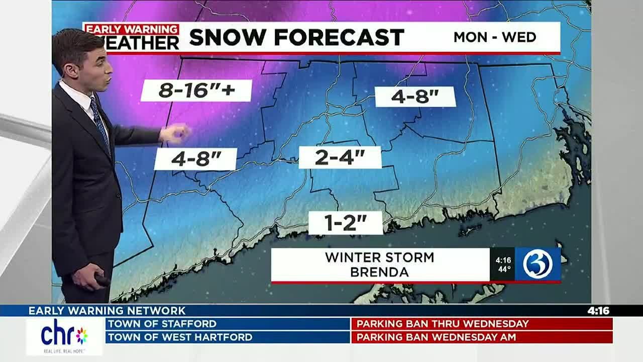 FORECAST: Impacts from Winter Storm Brenda - YouTube