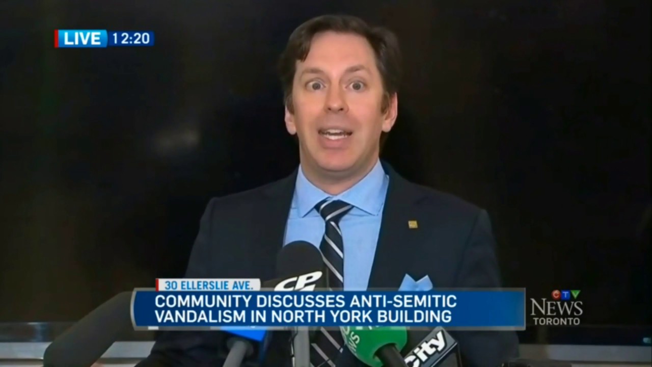 B'nai Brith Canada CEO Michael Mostyn discusses Antisemitism in Toronto ...