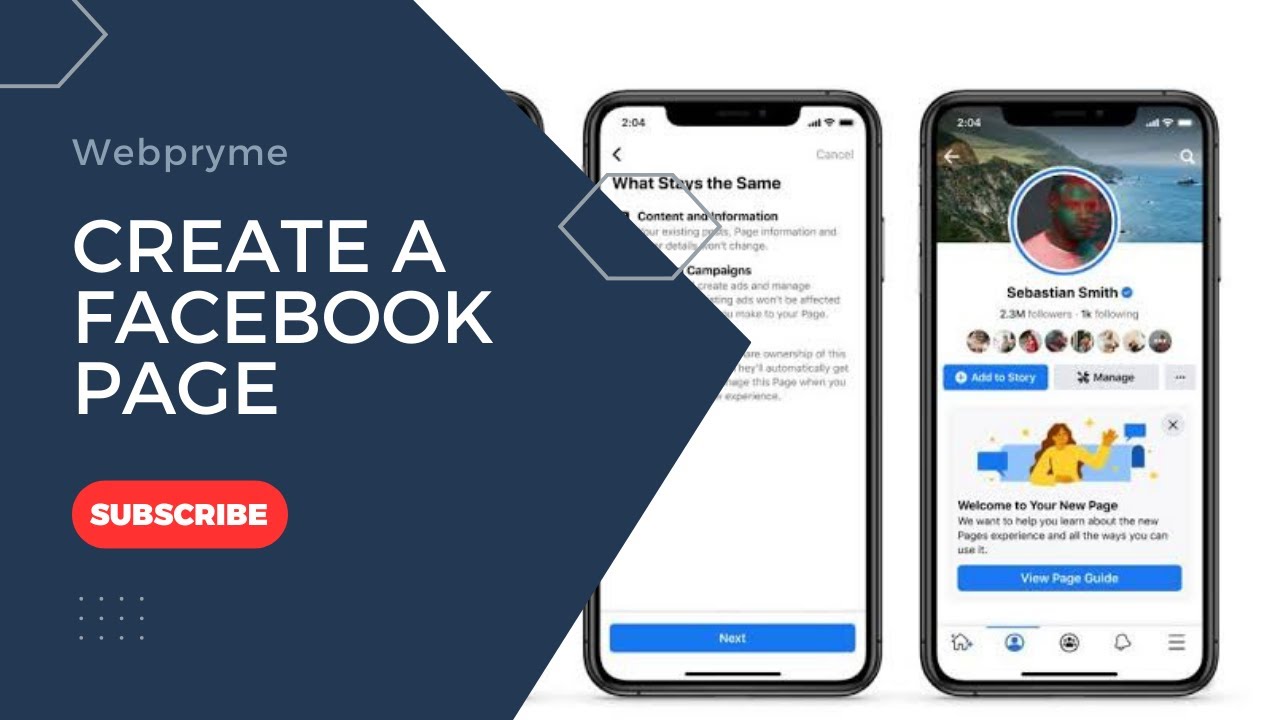 Creating a facebook page for your business 2024 - YouTube