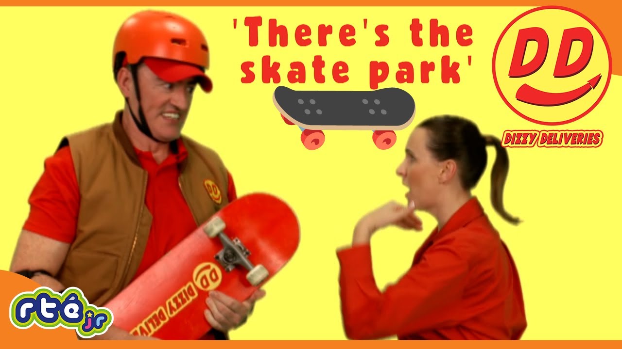 Dizzy Deliveries | Let's Lámh Sign! | Learn to Say 'There's the SKATE ...