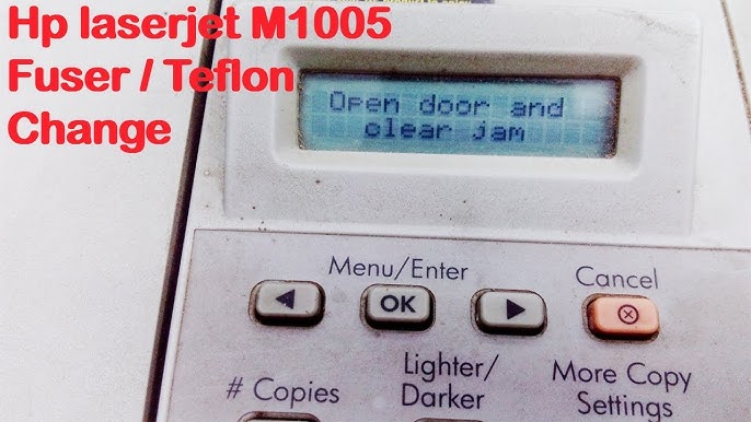 How To Fix Scanner Error 12 And 20 In Hp Laserjet 1005 Mfp 40 Off