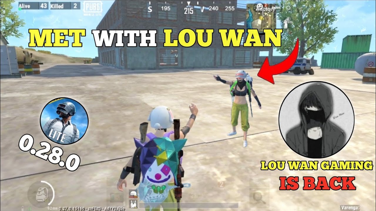 I Met With @louwangg Finally Lou wan is Back 😱🔥| 1v4 GAMEPLAY on 0.28.0 ...