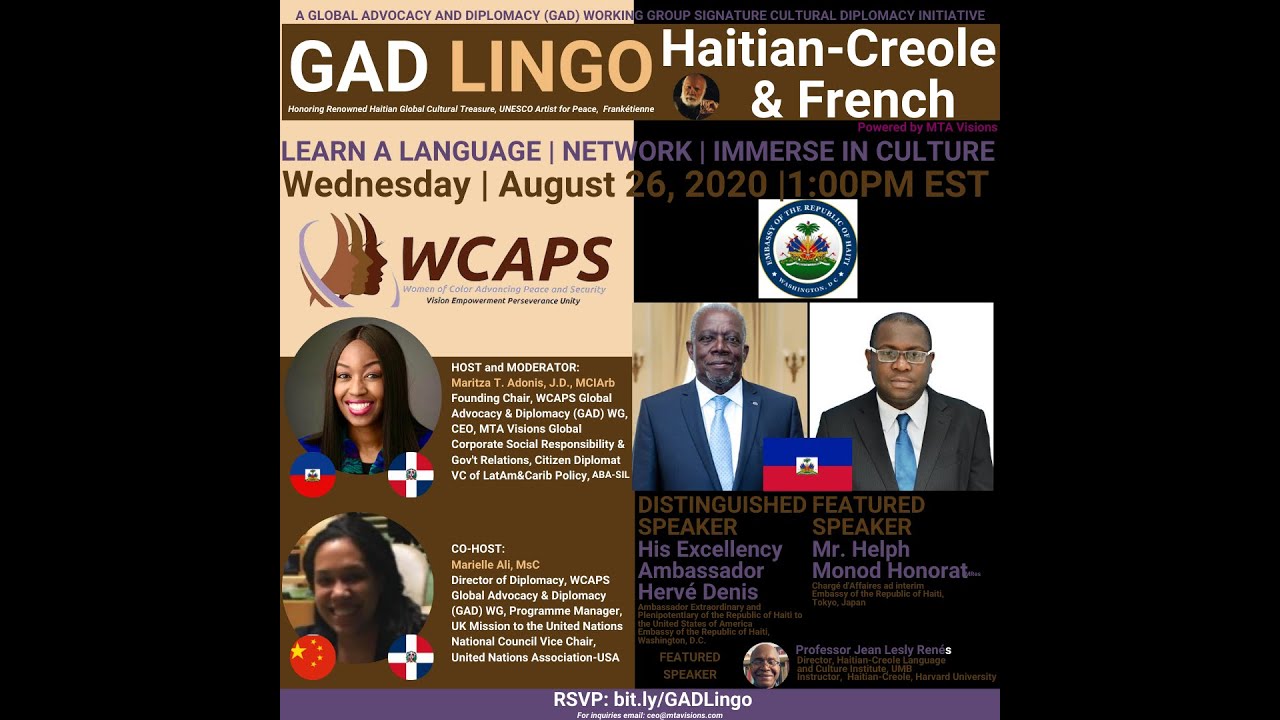 MTA Visions CEO, Maritza T. Adonis Hosts Cultural Diplomacy # ...