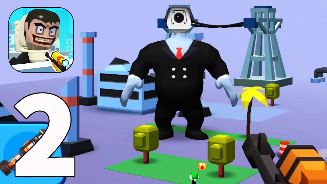 Toilet Battle Shoot - Gameplay Walkthrough Part 2 (iOS, Android) - YouTube