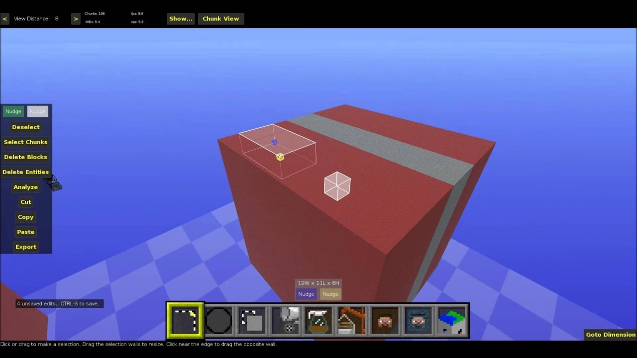 MCedit tutorial Basics + Random murmurring - YouTube