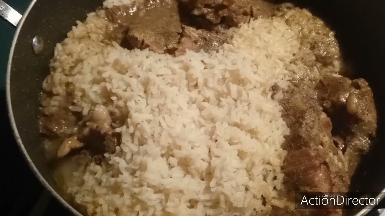 how to cook neckbones and rice - YouTube