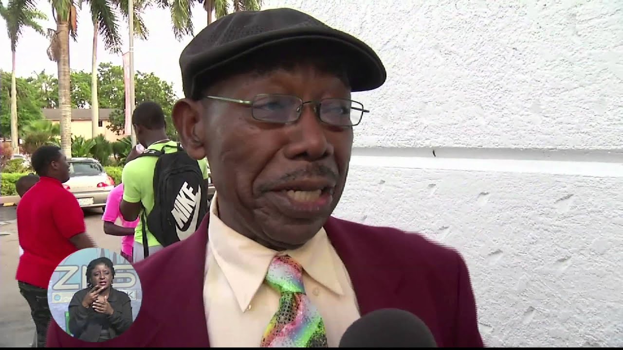 Dozens Celebrate Rev Samuel Saunders Birthday - YouTube