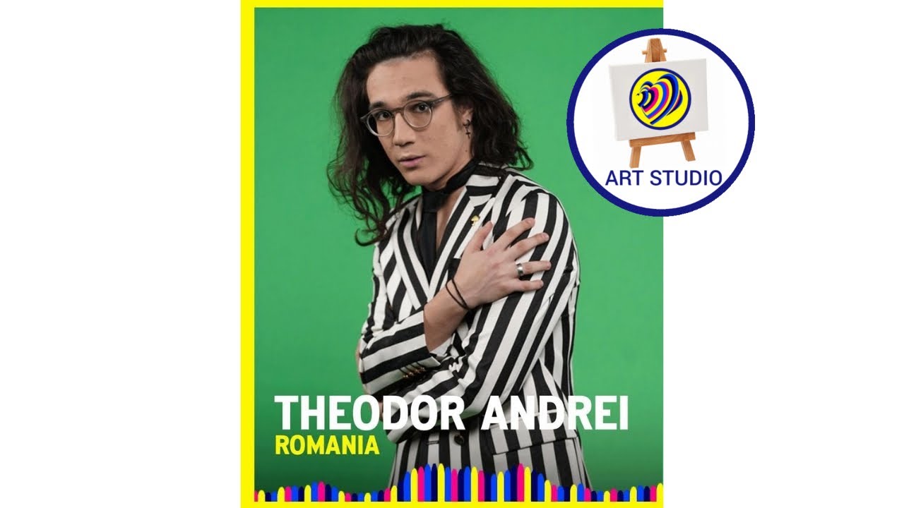 Theodor Andrei "DGT (Off and on)" FAN ARTS - Romania Eurovision 2023 ...