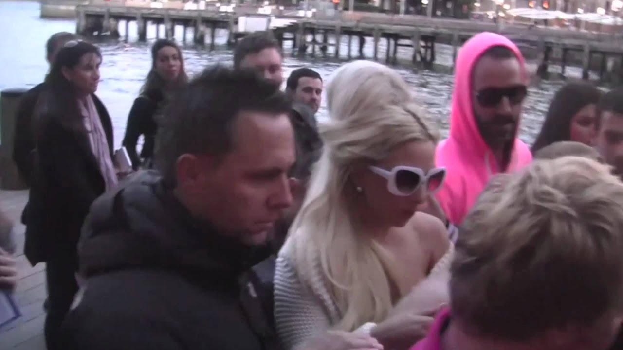 Lady Gaga Steps Out in Enormous Heels For a Boat Cruise in Sydney ...