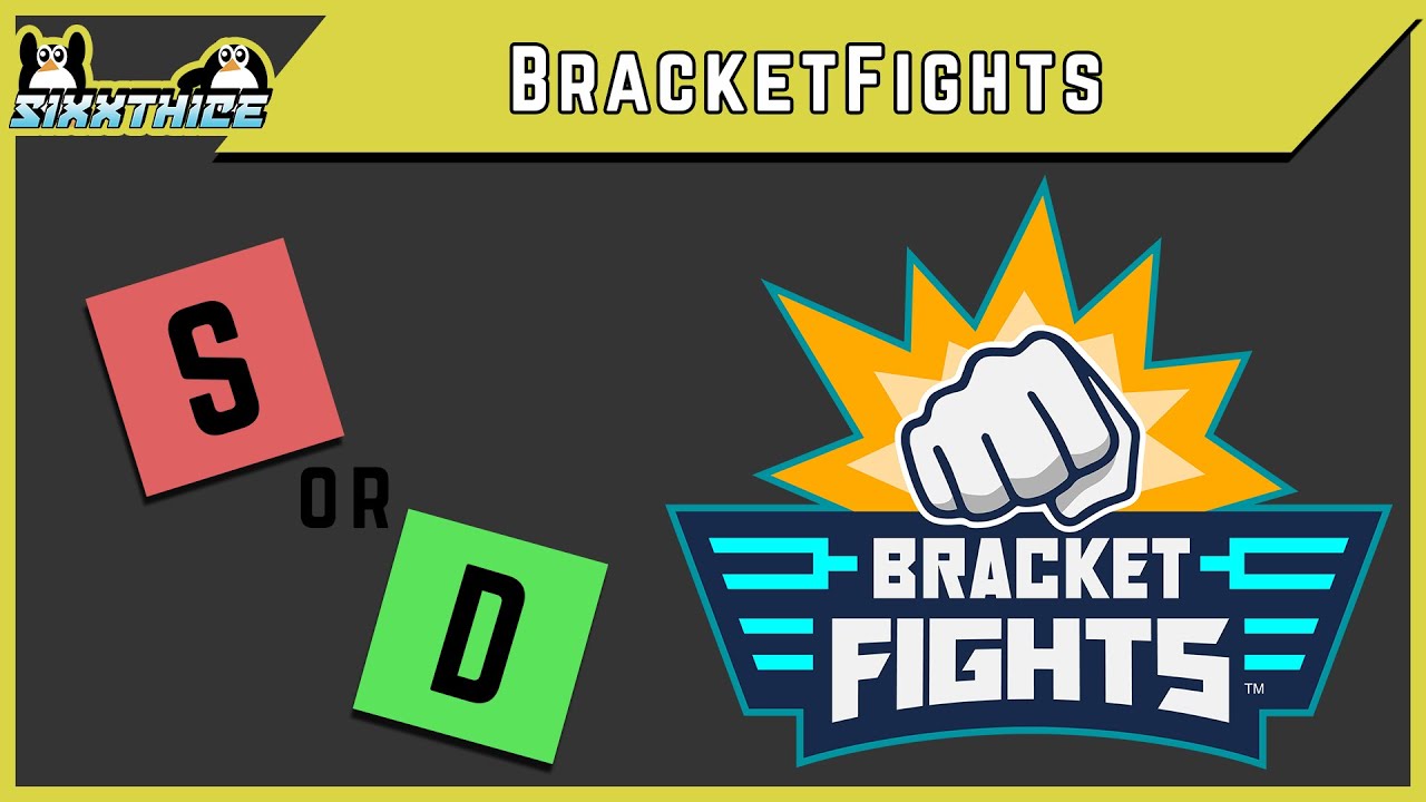 Bracket Fights For Various Video Games - YouTube