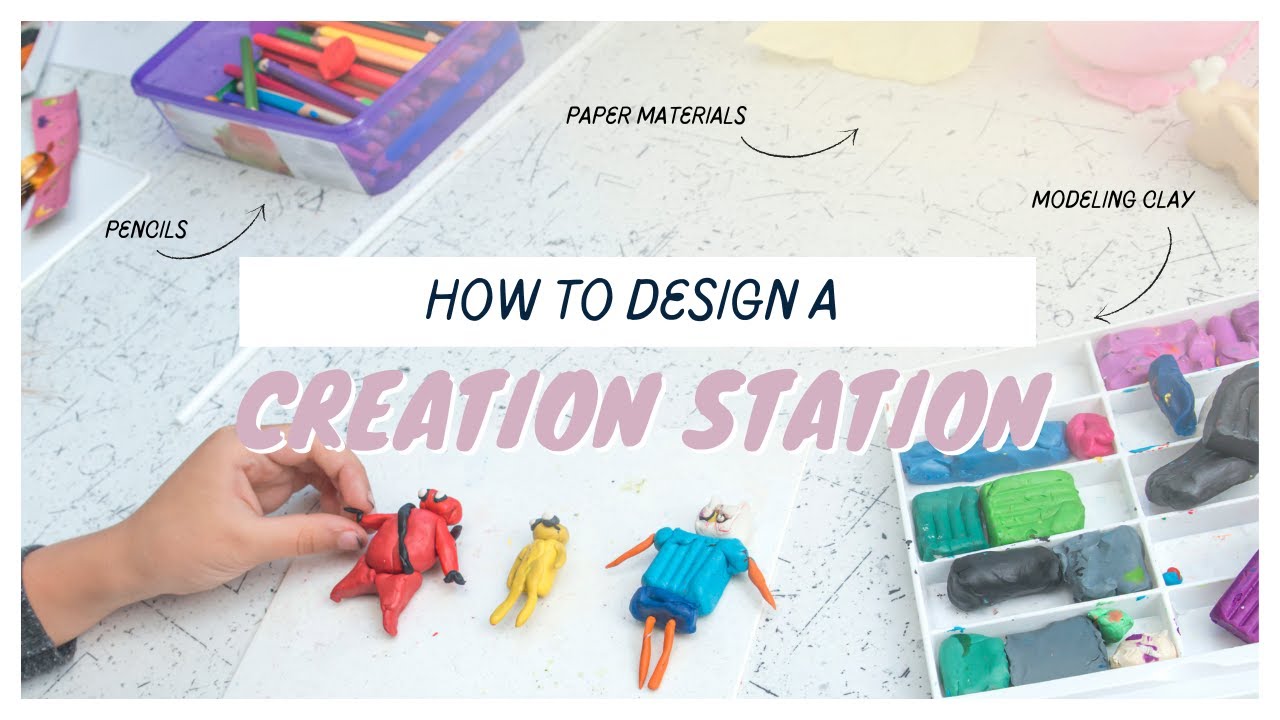 How to Build a Creation Station in ANY Space - YouTube