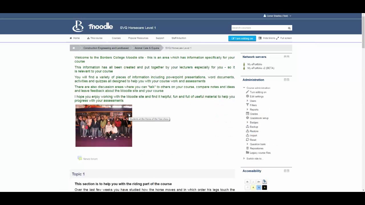 How to unenrol from a course - YouTube