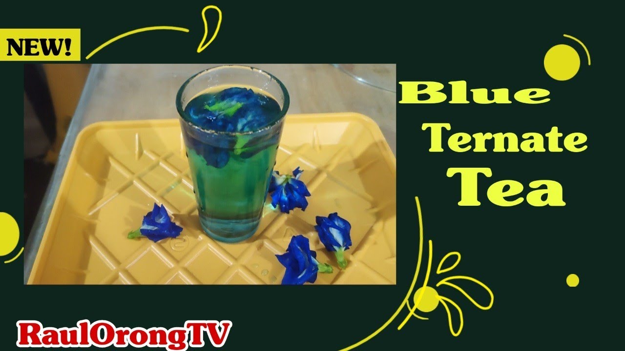 PREPARING BLUE TERNATE TEA - YouTube