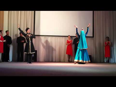 Argentine tango and Azerbaijan national dance