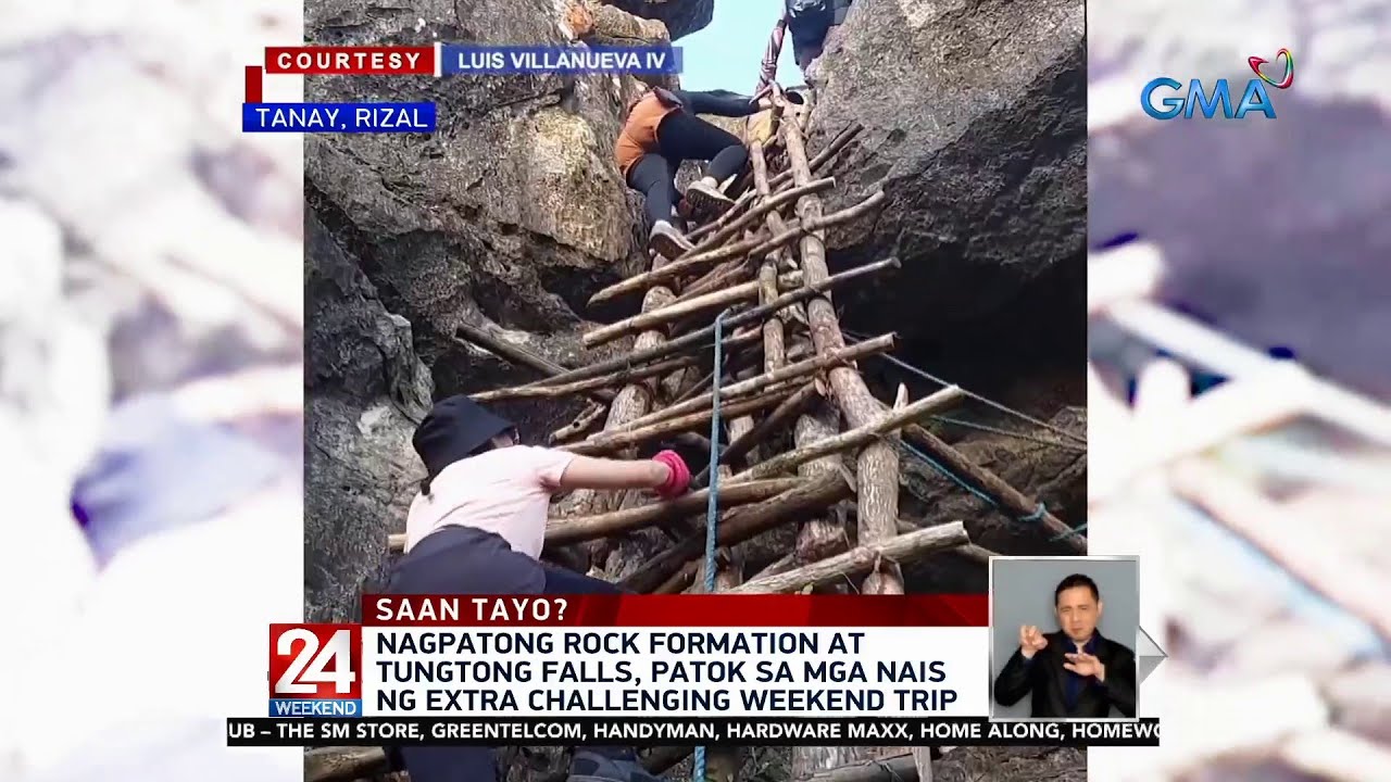 Nagpatong Rock Formation at Tungtung Falls, patok sa mga nais ng ...