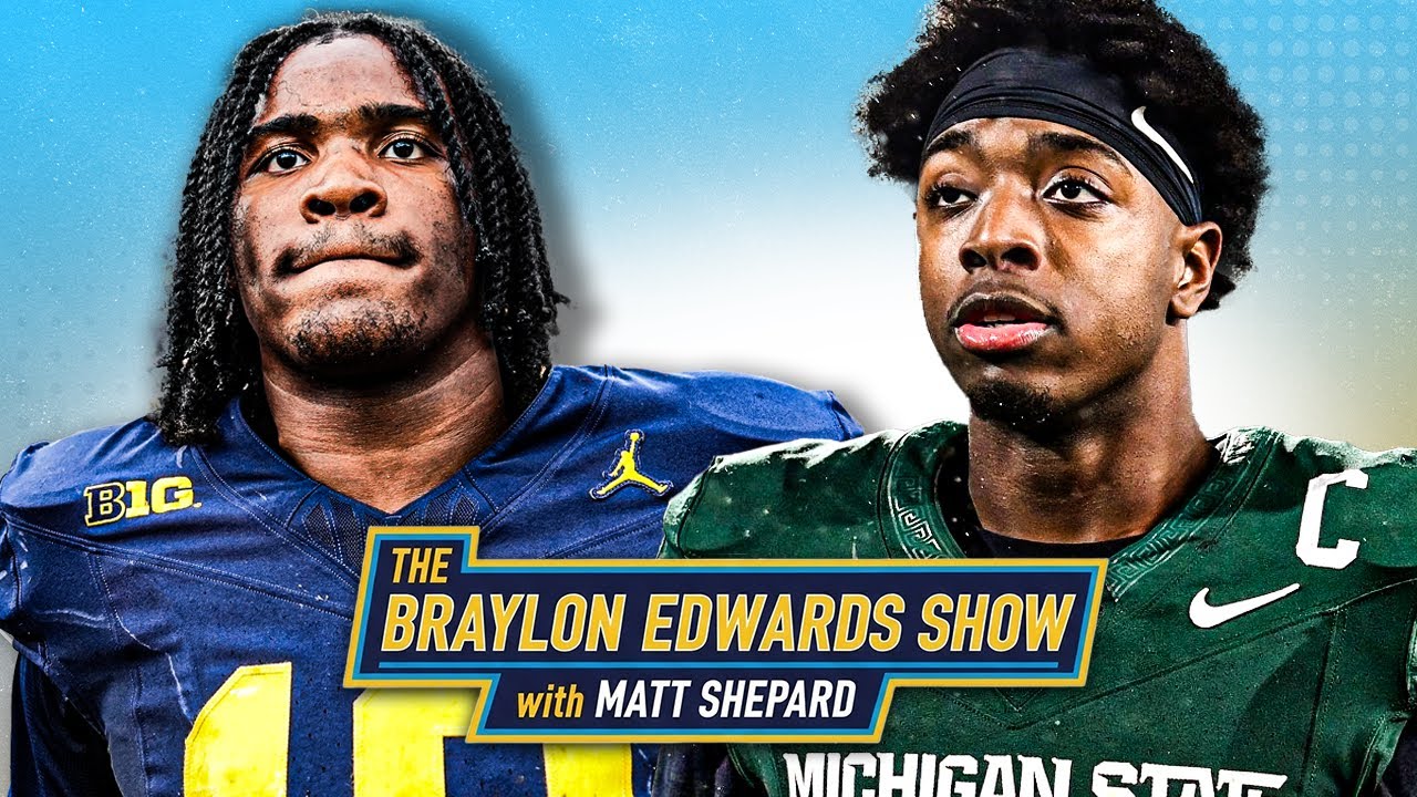 Detroit Lions Getting an EDGE? | UM vs MSU RIVALRY WEEK! | Braylon ...