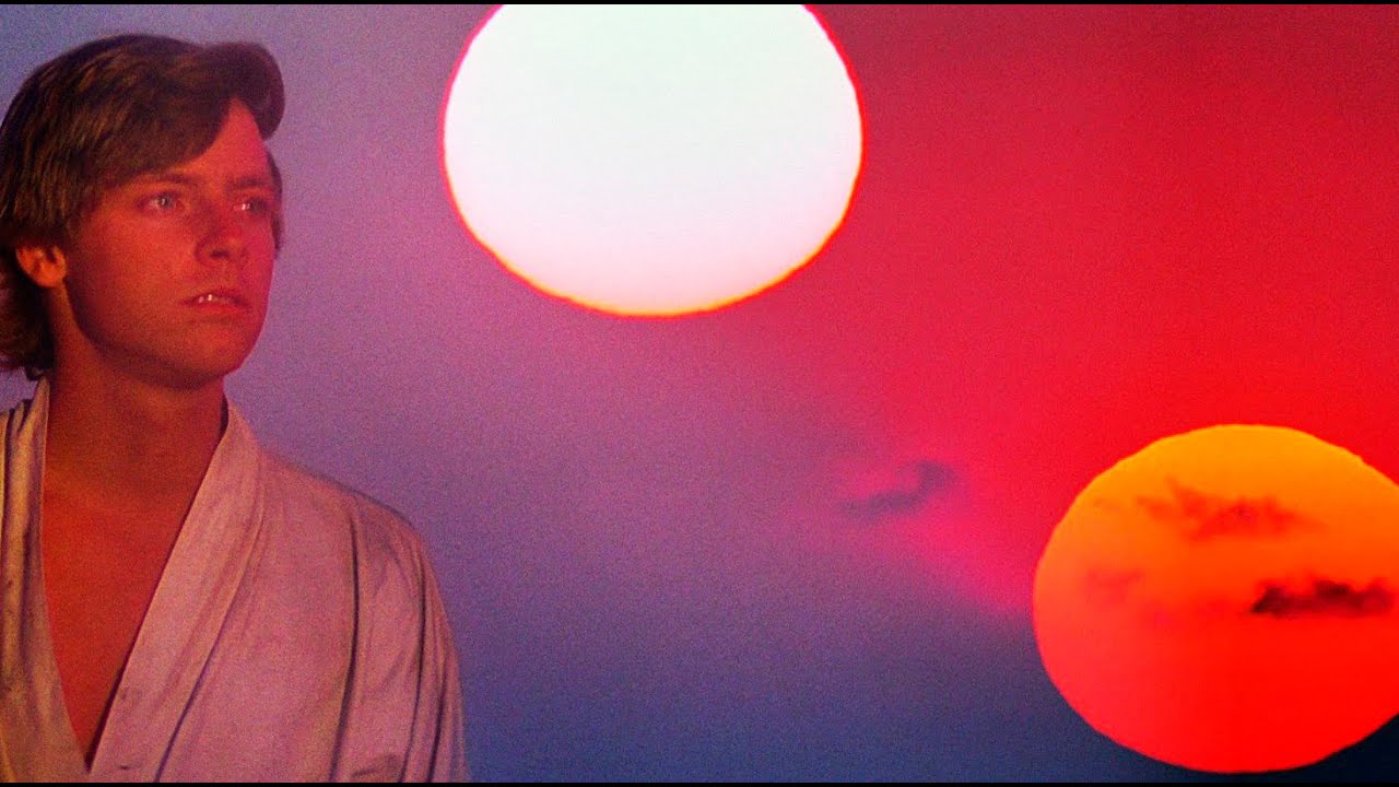 STAR WARS A New Hope [John Williams] Binary Sunset (OST Soundtrack) - YouTube