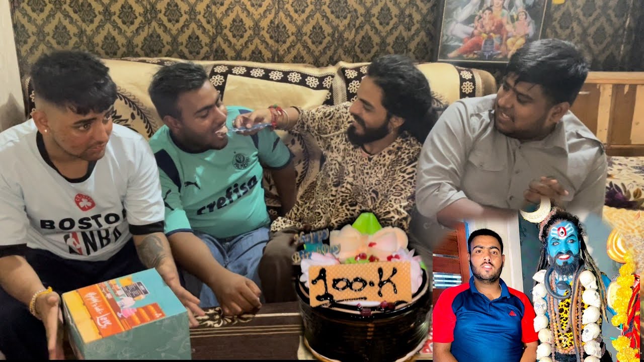 Celebration 100k followers for rudhra rahul puri ji💫🎂🙏😍 || full enjoy ...