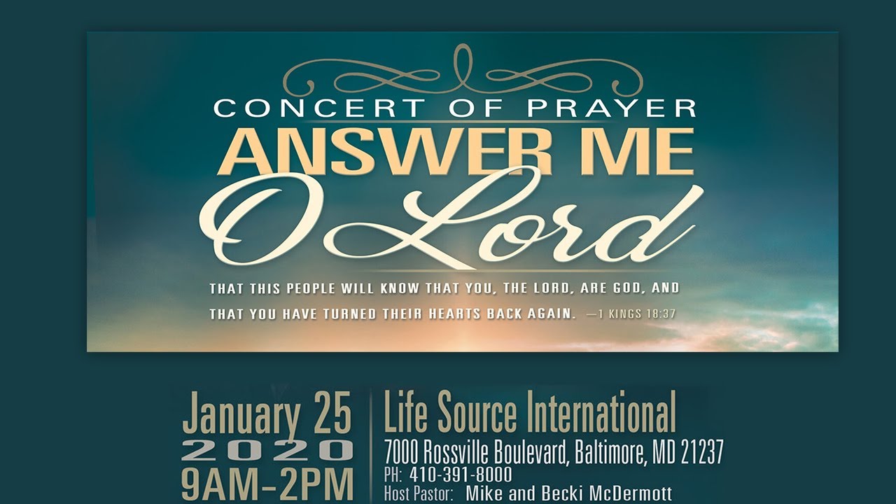 Concert of Prayer 2020 - YouTube