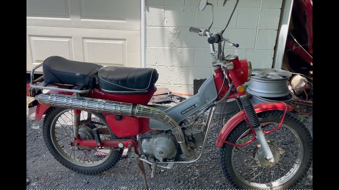 CT90 Oil Change and Clutch Adjustment - YouTube