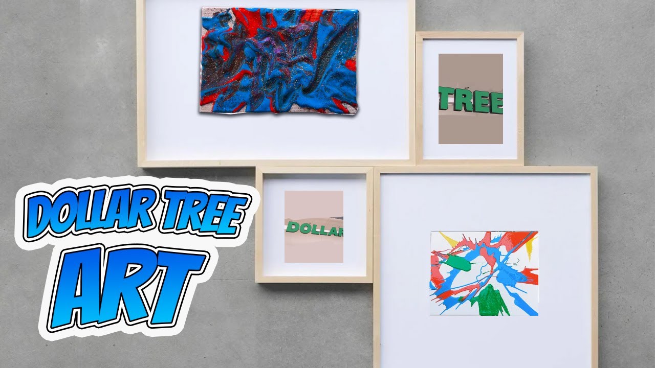 How To Make A Dollar Tree Spin Art For UNDER 10 BUCKS!! - YouTube