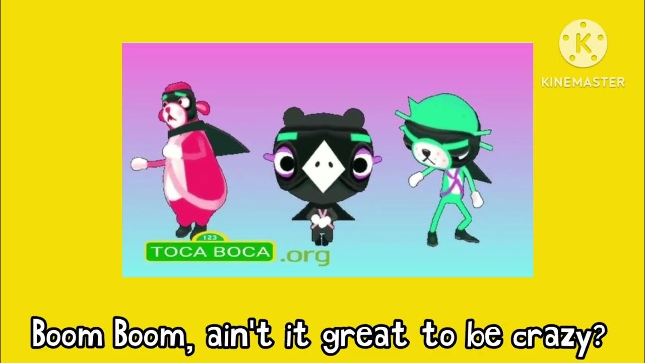 For @TocaBocaKidsTV Boom Boom, ain't it great to be crazy? - YouTube