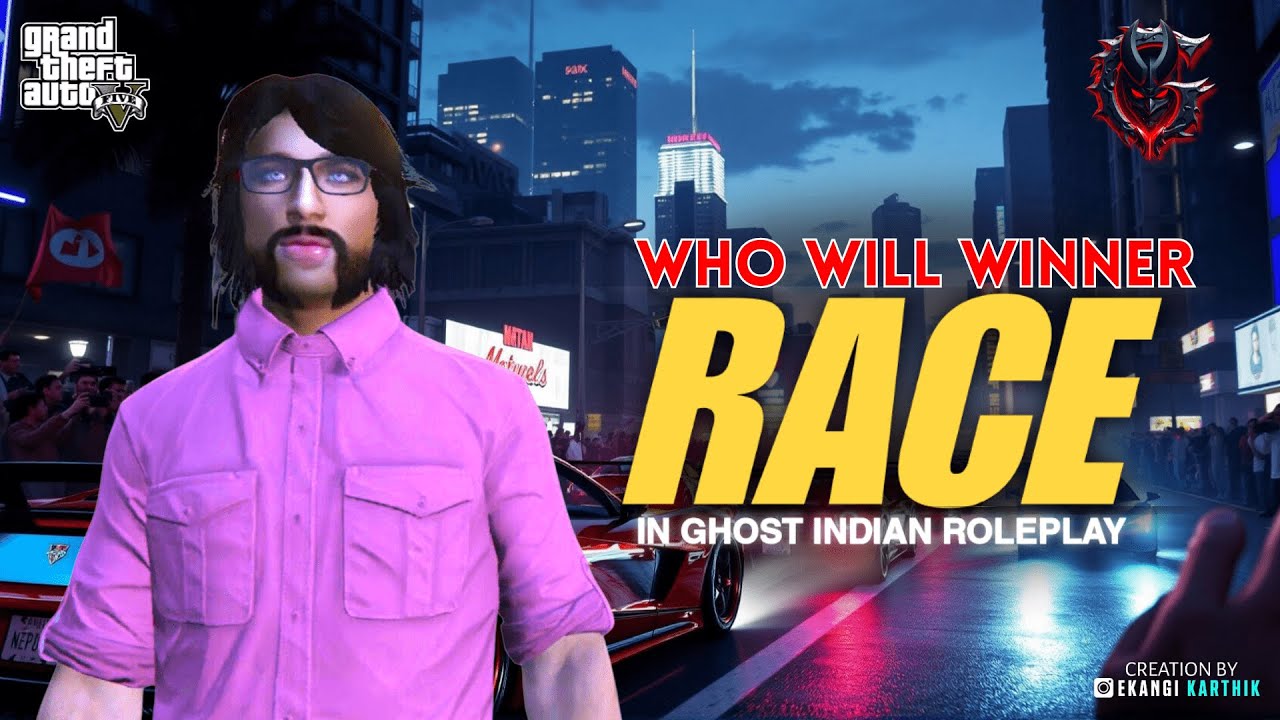 Who will Win in GTA Roleplay Race Event | Ghost Indian Roleplay | Day 2 ...