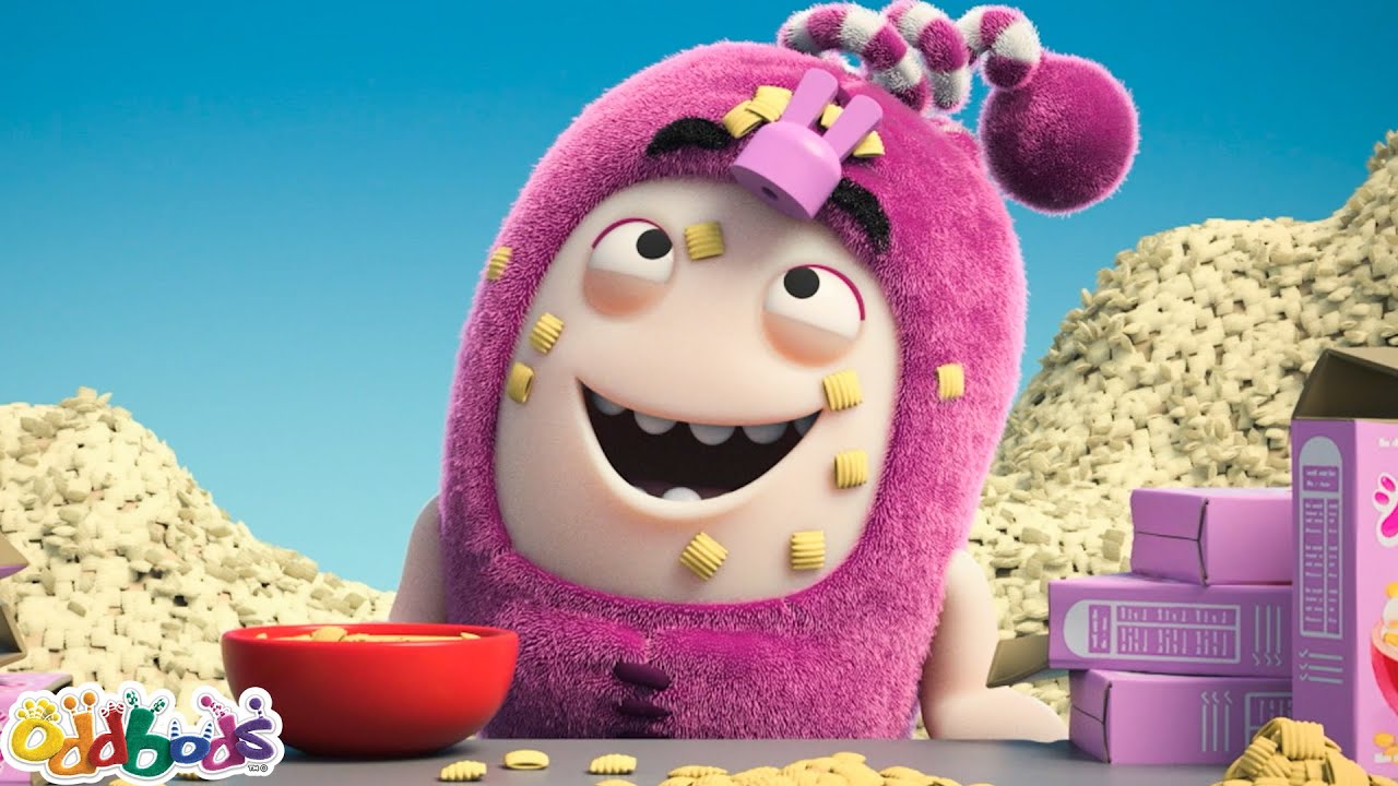 Oddbods Cereal Box Craze | Cute Cartoons for Kids @Oddbods Malay - YouTube
