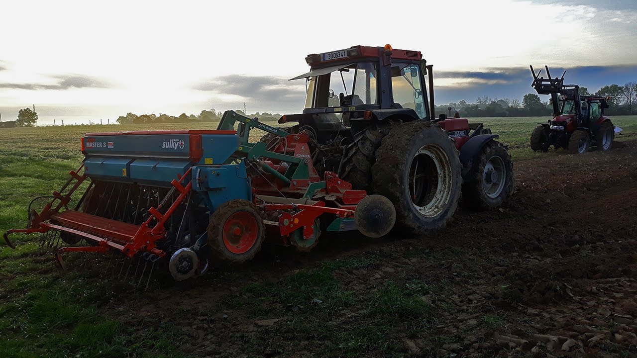 Labour et semis de blé 2018 | CASE IH INTERNATIONAL | CASE IH MAXXUM ...