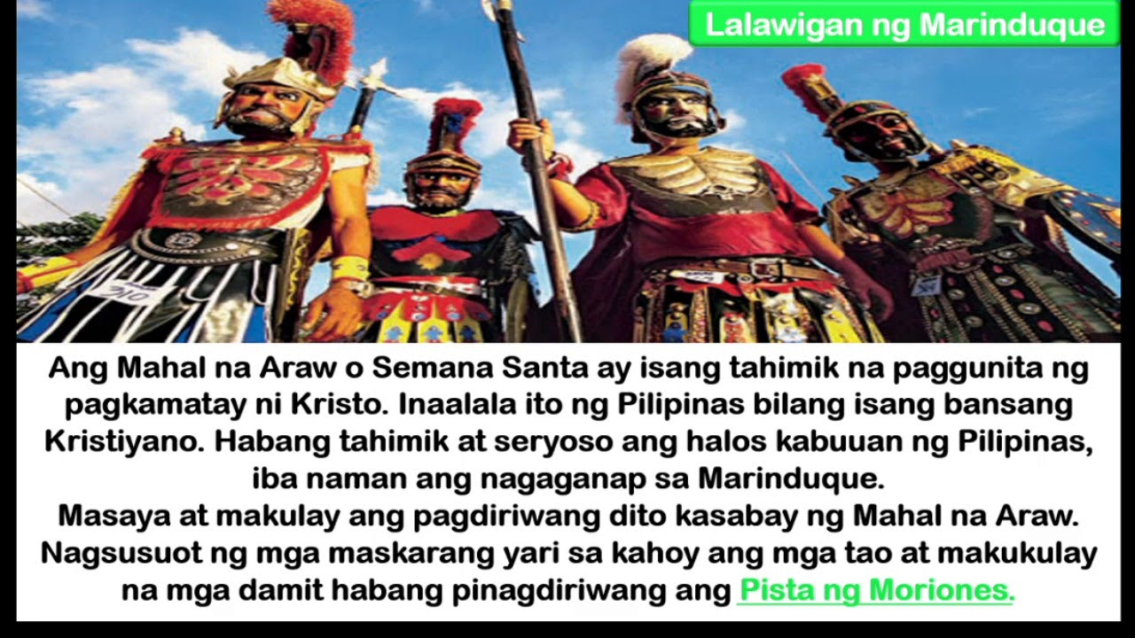 AralPan3 Q3 Week 3 4 Katangi tanging mga Lalawigan - YouTube